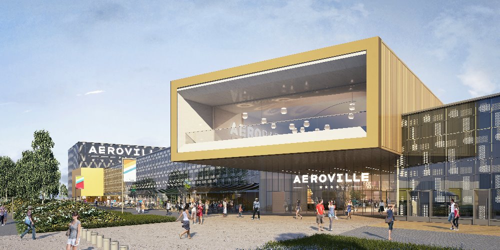 Aéroville - Shopping mall - Shopping in Roissy-en-france, France